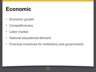 History and conceptual frameworks for internationalization of higher ...