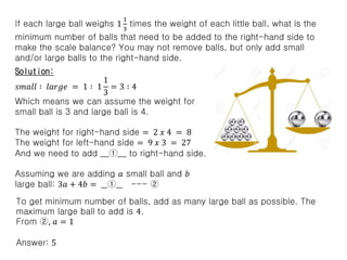 Weekly Dose 7 - Maths Olympiad Practice | PPSX