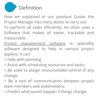Project Management Software | PDF