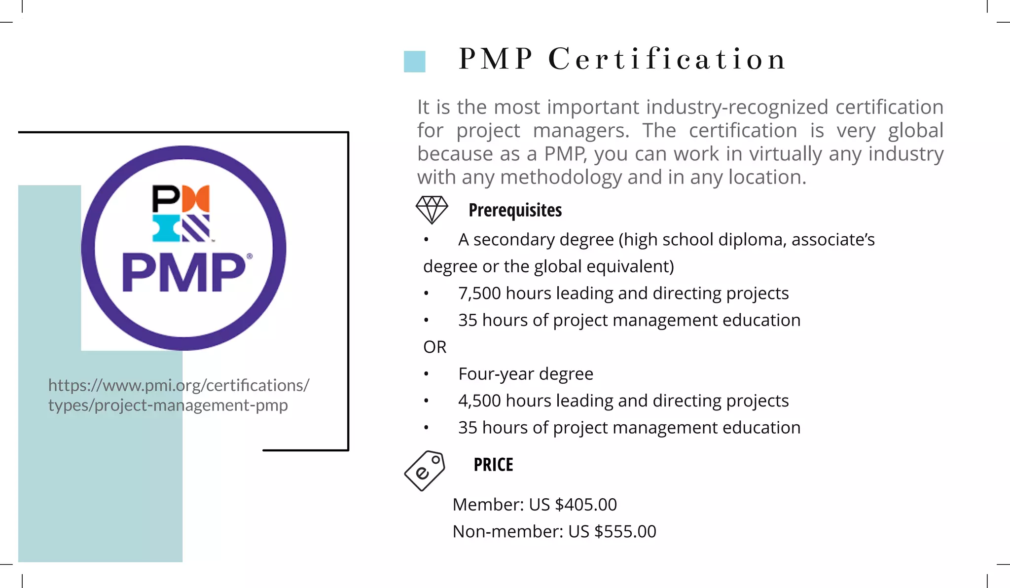 Project Management Certification | PPT
