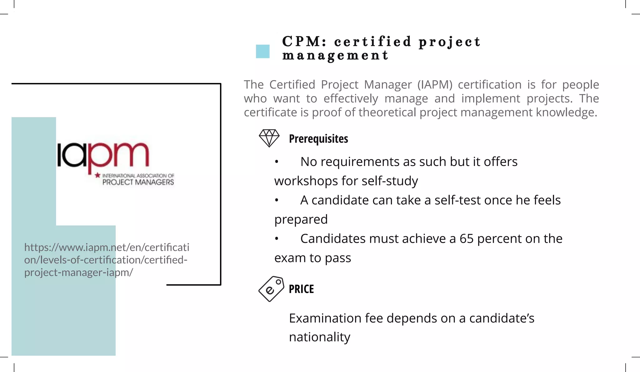 Project Management Certification | PPT