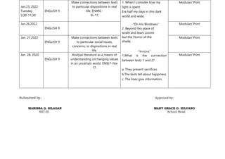 Weekly Home learning Plan( 2nd QuarterEnglish).docx