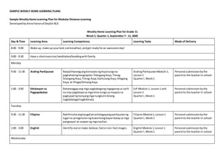 Weekly Home Learning Plan for SHS.docx