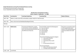 Weekly Home Learning Plan for SHS.docx