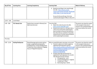 Weekly Home Learning Plan for SHS.docx