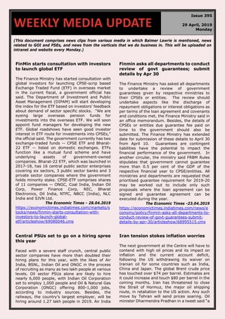 Weekly media update 29 04_2019 | PDF