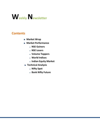 Weekly Equity Analysis By The Equicom | PDF
