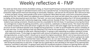 Weekly reflection 4 | PPT