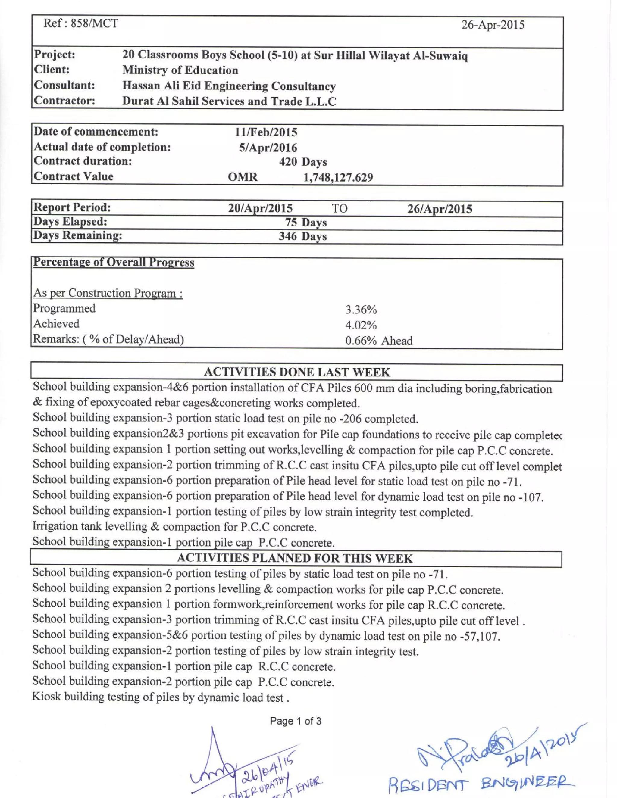 Pile load test & pil | PDF