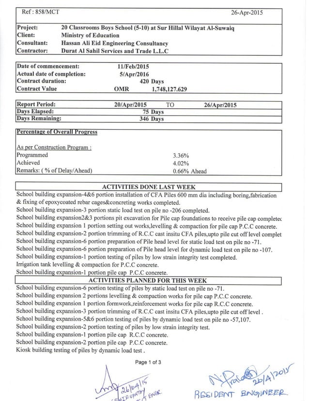 Pile load test & pil | PDF