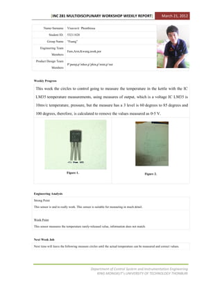 Weekly report template11 | PDF