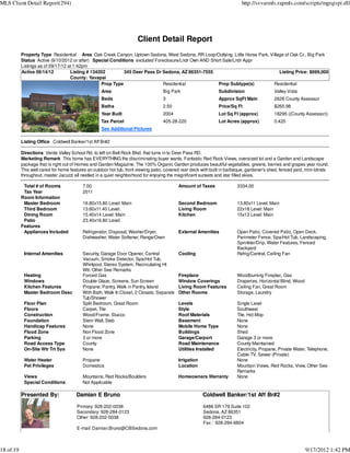 Weekly Sedona real estate transaction report | PDF | Land and Farms ...