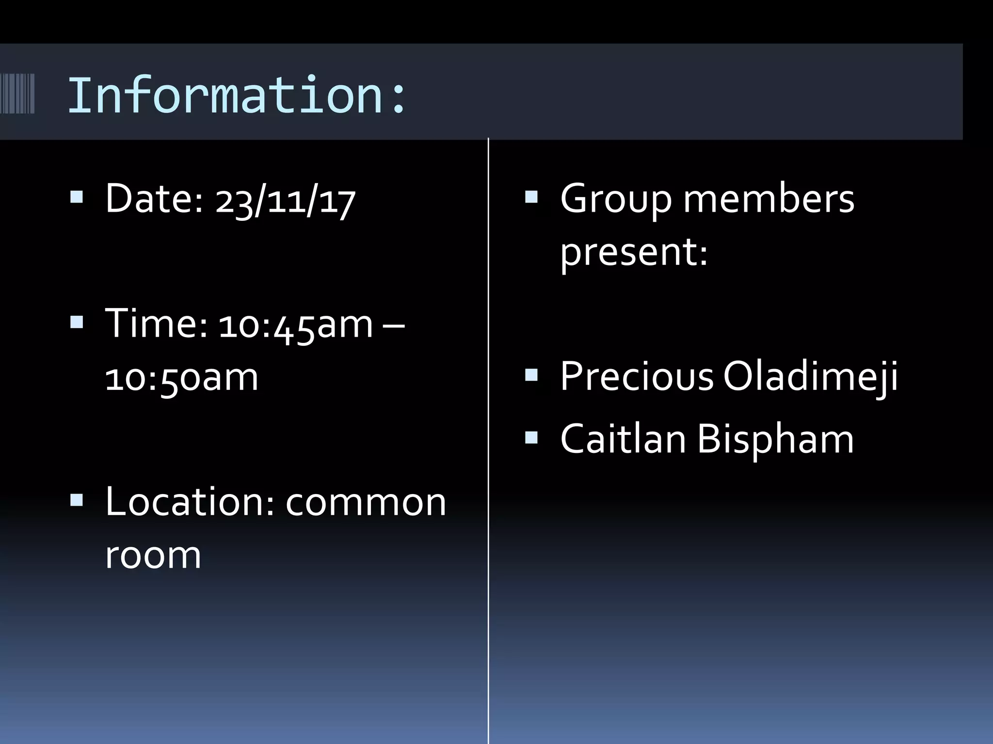 Weekly update 12 | PPTX