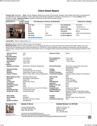 Weekly Verde Valley real estate transaction report | PDF