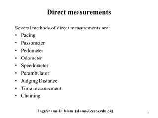 survey measurments | PPT