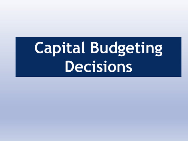 Introduction to Capital Budgeting.pptx