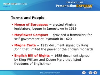 US History Week 1: Colonization to American Revolution | PPT