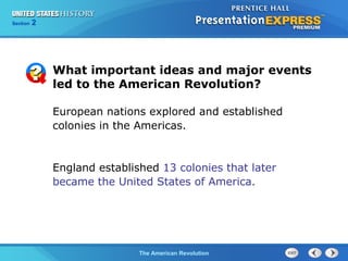 US History Week 1: Colonization to American Revolution | PPT