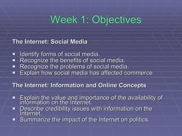 Weekonepowerpoint | PPT