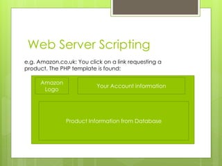Week one presentation principles of web server scripting | PPT