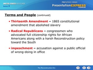 US History Week 1: Reconstruction | PPT