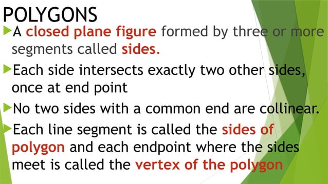 week ppt polygons and properties of polygons | PPT