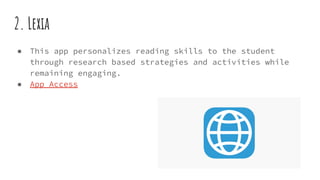 10 Engaging Apps To Use In An Elementary Classroom | PPT