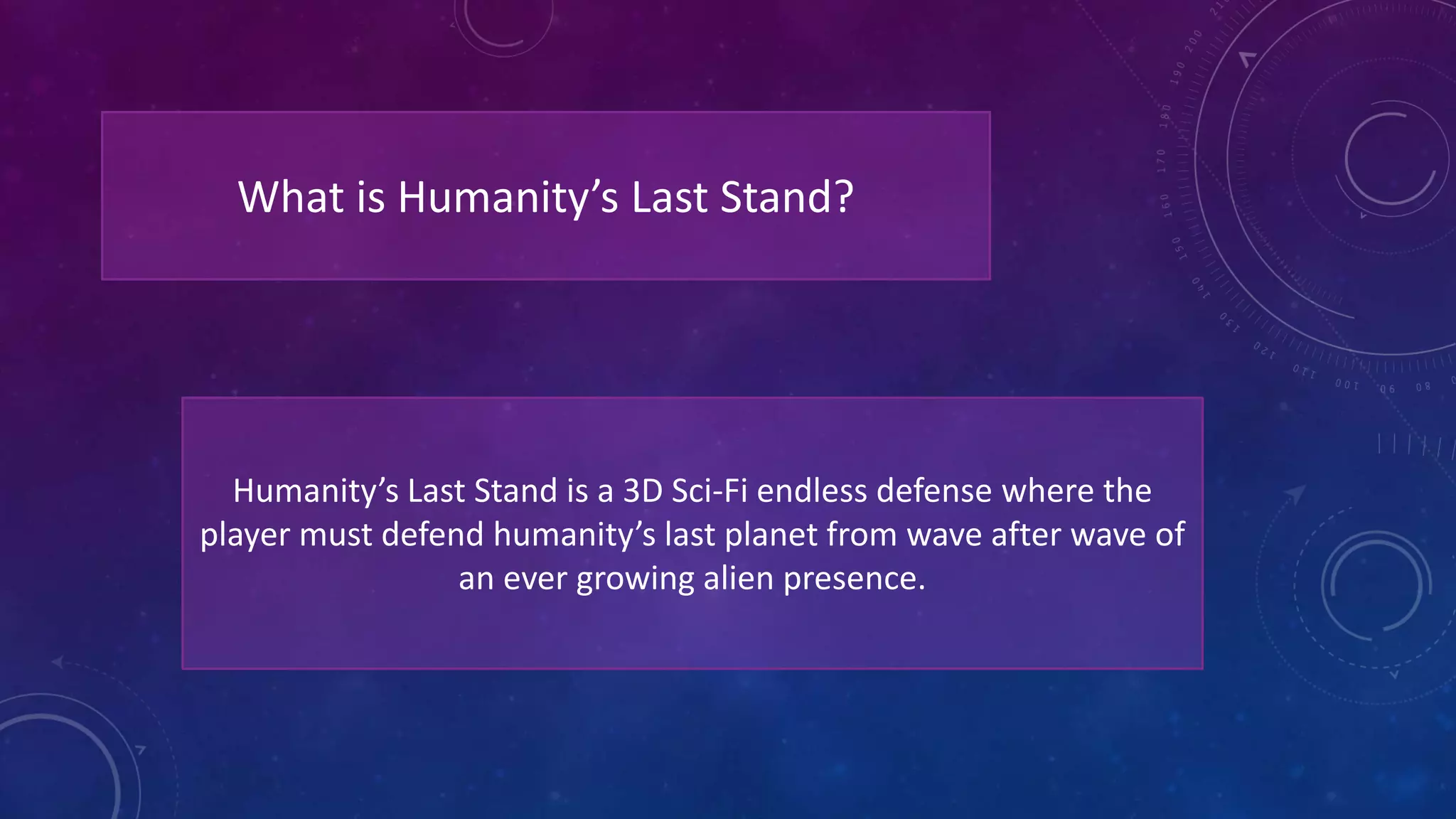 Humanity’s Last Stand | PPT