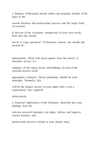 Week seven research paper – list of potential research topics | PDF