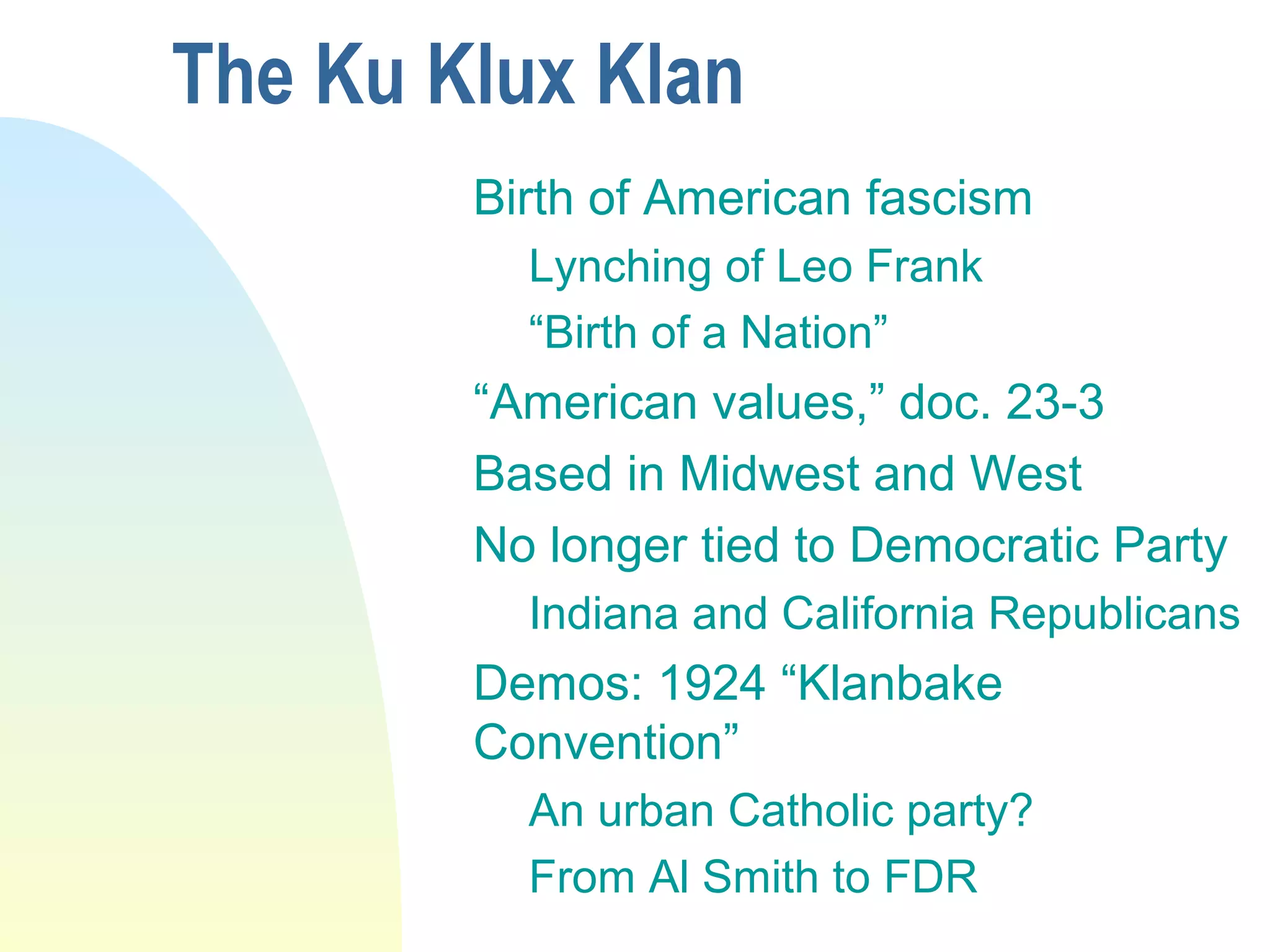 Week six, roaring 20s and great depression | PPT | Economy | Business ...