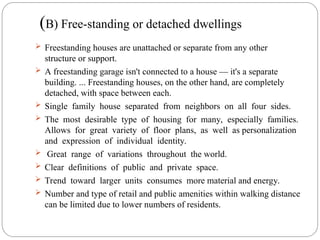 Classification of Housing Typology Survey | PPT