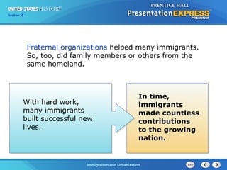 Week two immigration and urbanization | PPT | Christianity | Religion ...