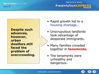 Week two immigration and urbanization | PPT | Christianity | Religion ...