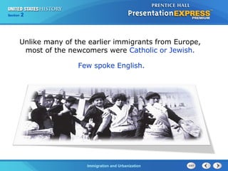 Week two immigration and urbanization | PPT