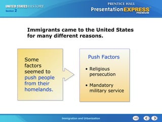 Week two immigration and urbanization | PPT | Christianity | Religion ...