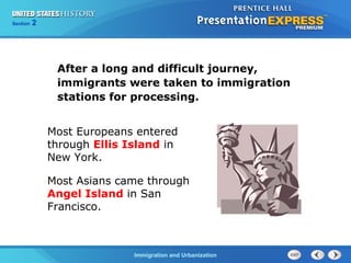 Week two immigration and urbanization | PPT | Christianity | Religion ...