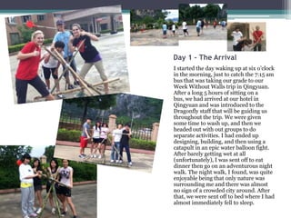 Week Without Walls 2011 | PPTX