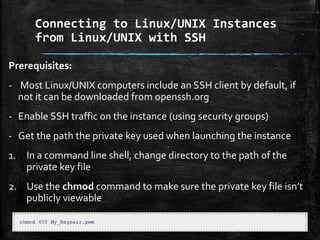 Aws overview part 2(compute services) | PPTX
