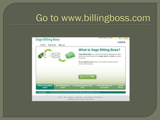 How to Use Sage Billing Boss | PPT