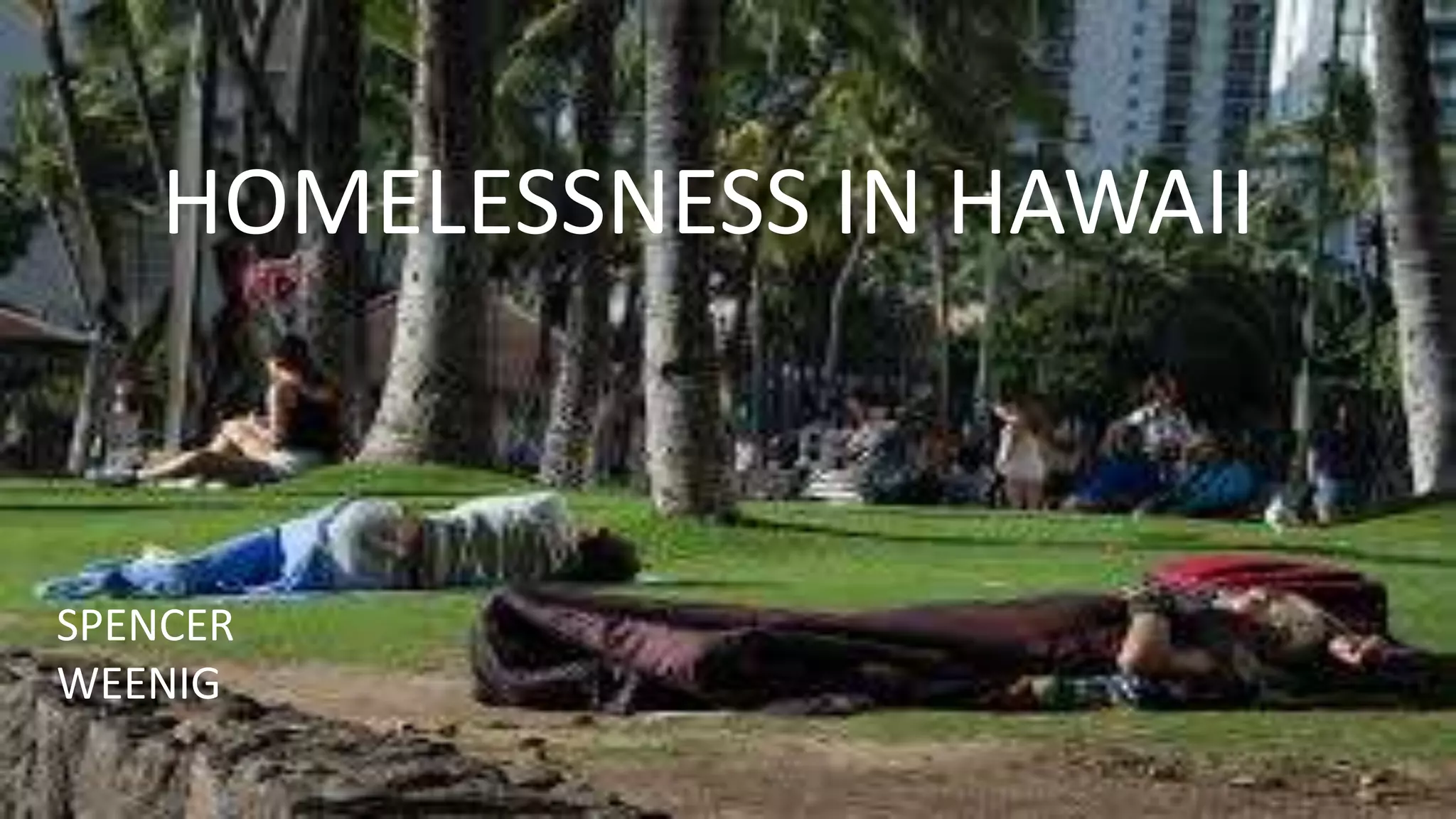 Homelessness in Hawaii | PPT