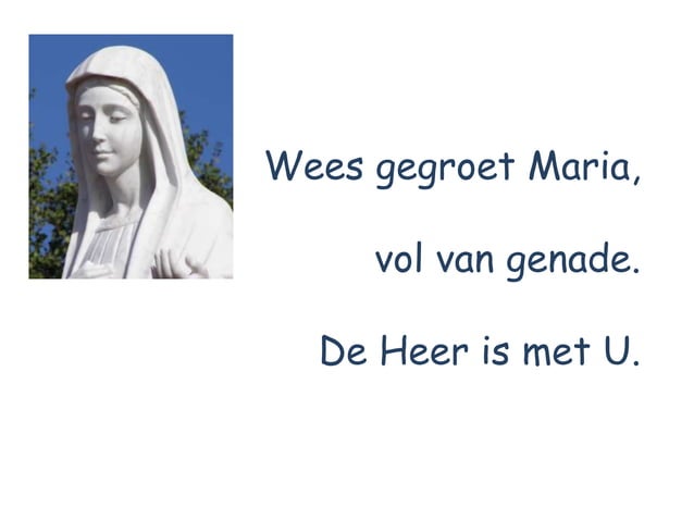 Wees gegroet | PPTX