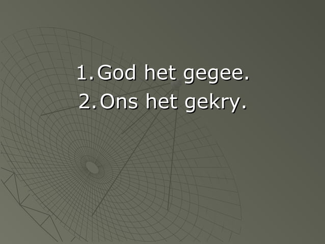 Tema: #Mekaar Deel 2 | PPT
