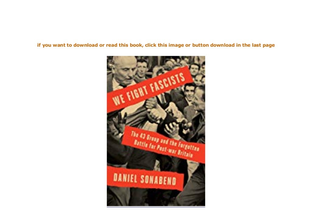 BOOK_HARCOVER LIBRARY We Fight Fascists The 43 Group and Their ...