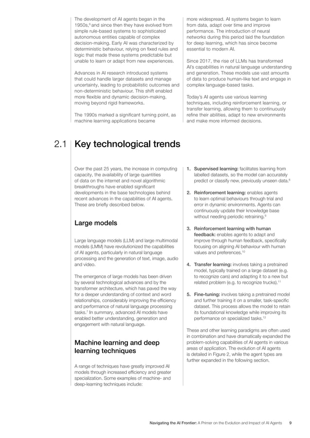 WEF on AI discussing agentic AI and more | PDF