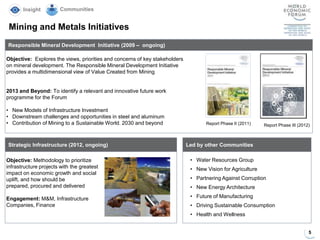 Mining and Metals Scenarios to 2030 | PPTX