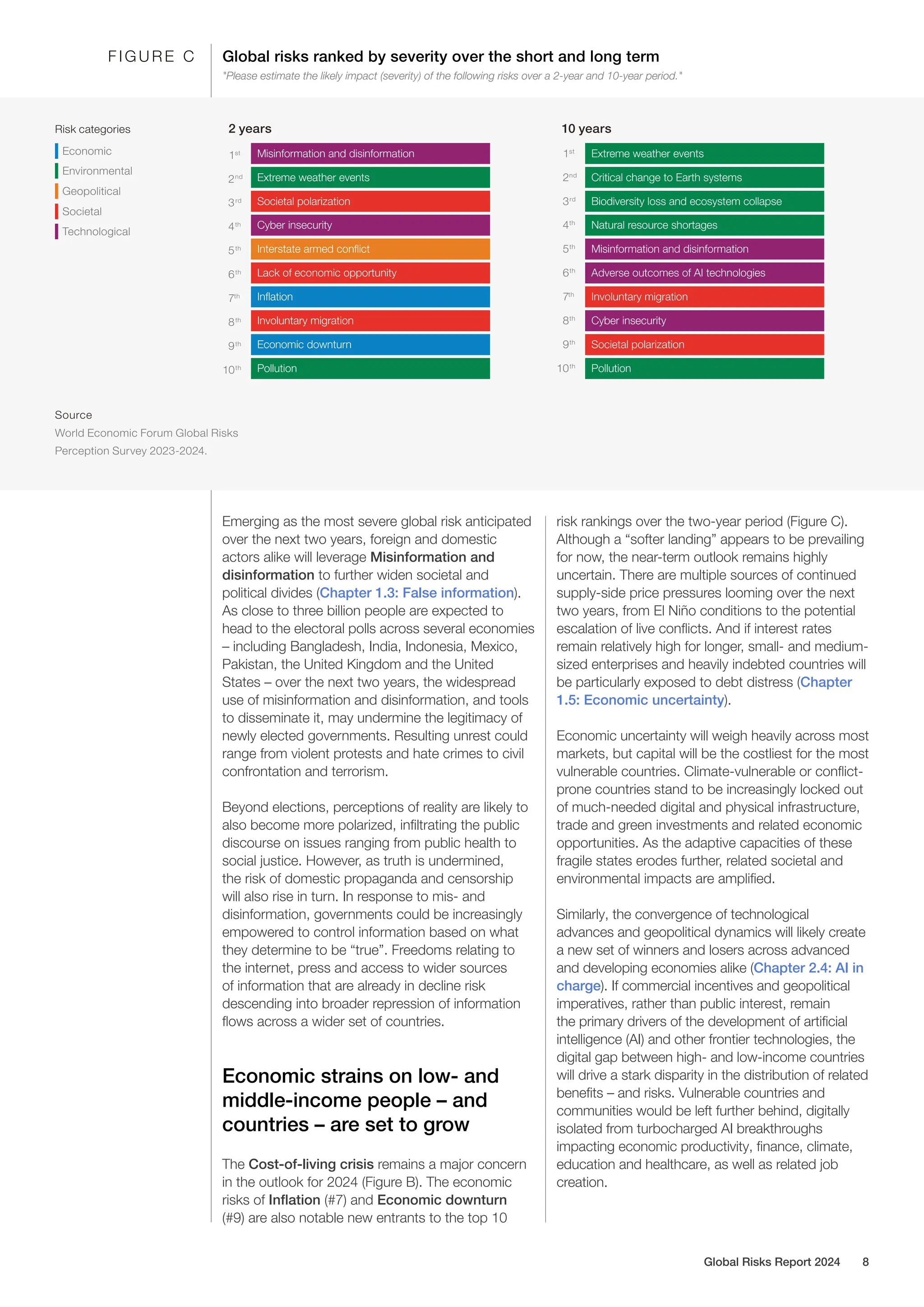 WEF The Global Risks Report 2024 | PDF | Environment | Science