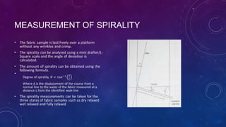 Weft knit fabric geometry | PPTX