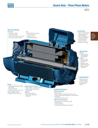 Weg 2014-weg-motor-catalog-complete-us100-brochure-english | PDF