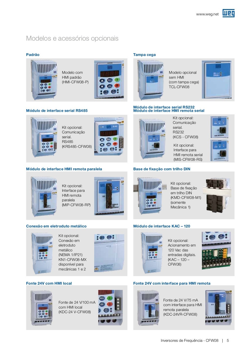 Weg cfw-08-inversor-de-frequencia-10413066-catalogo-portugues-br
