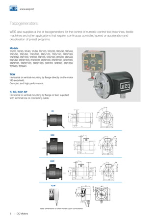 WEG DC Motors | PDF